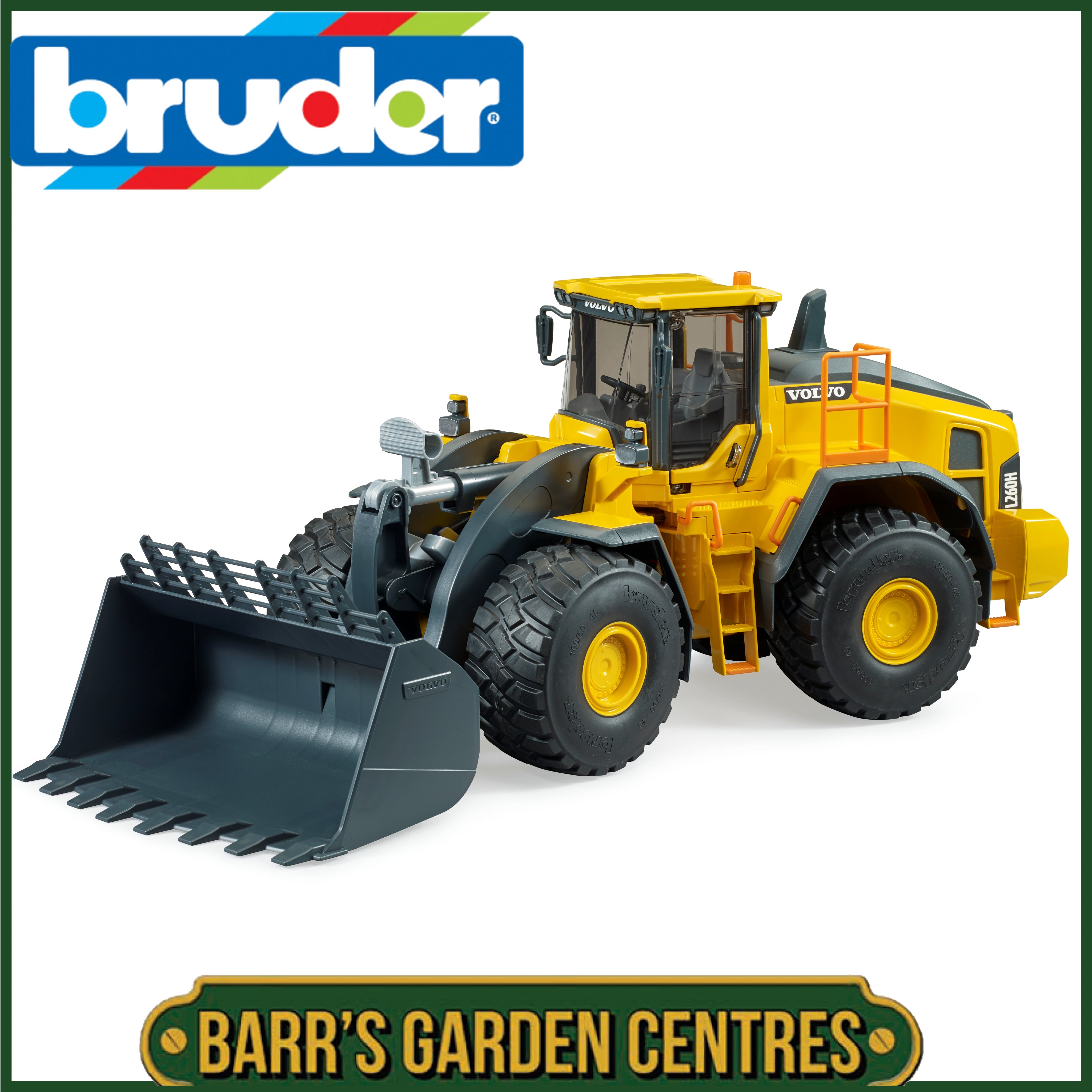 BRUDER Volvo Wheel loader L260H – Barrs Garden Centres