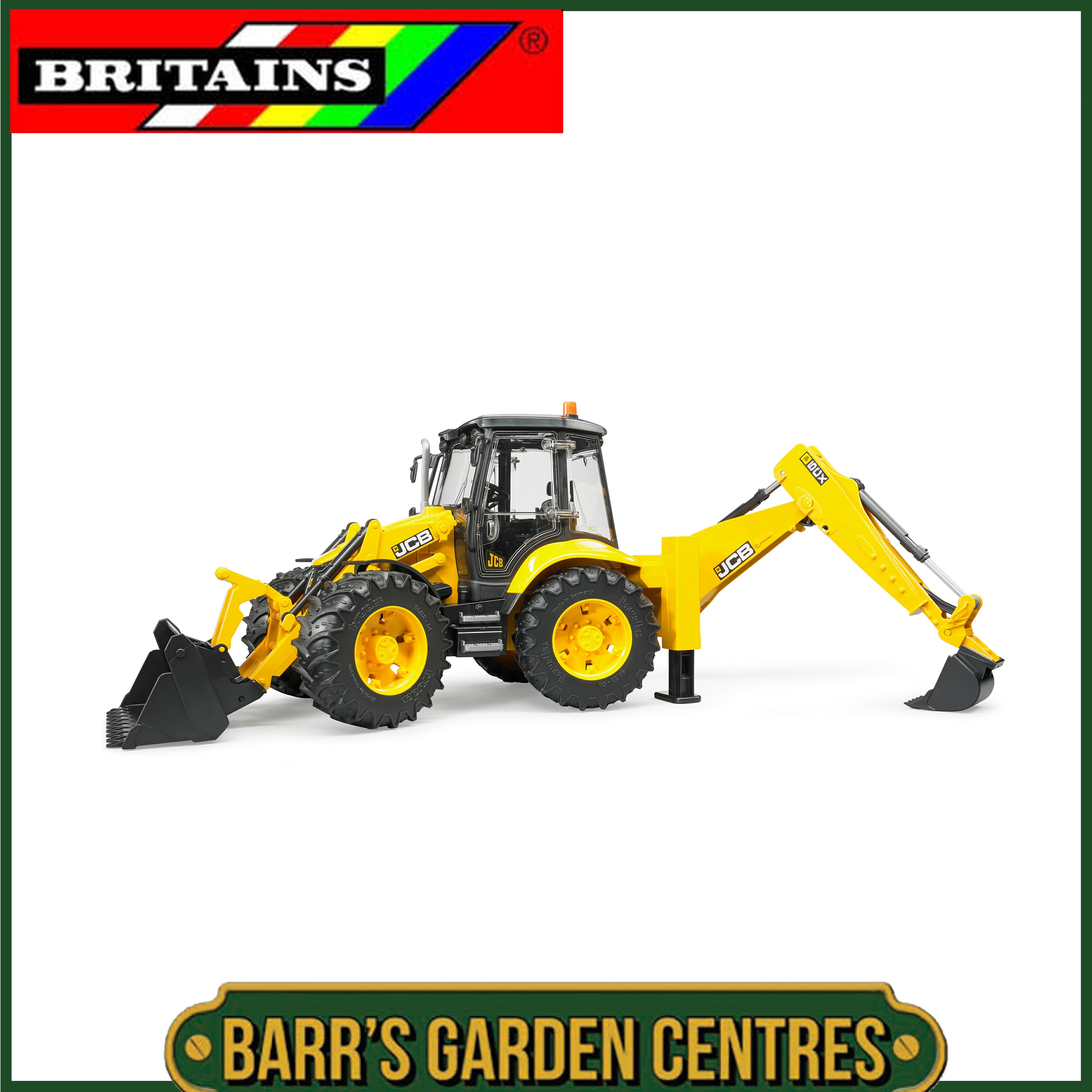 BRUDER JCB 5CX eco Backhoe loader – Barrs Garden Centres